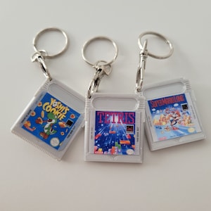 Gameboy Cartridge Keychain - Etsy