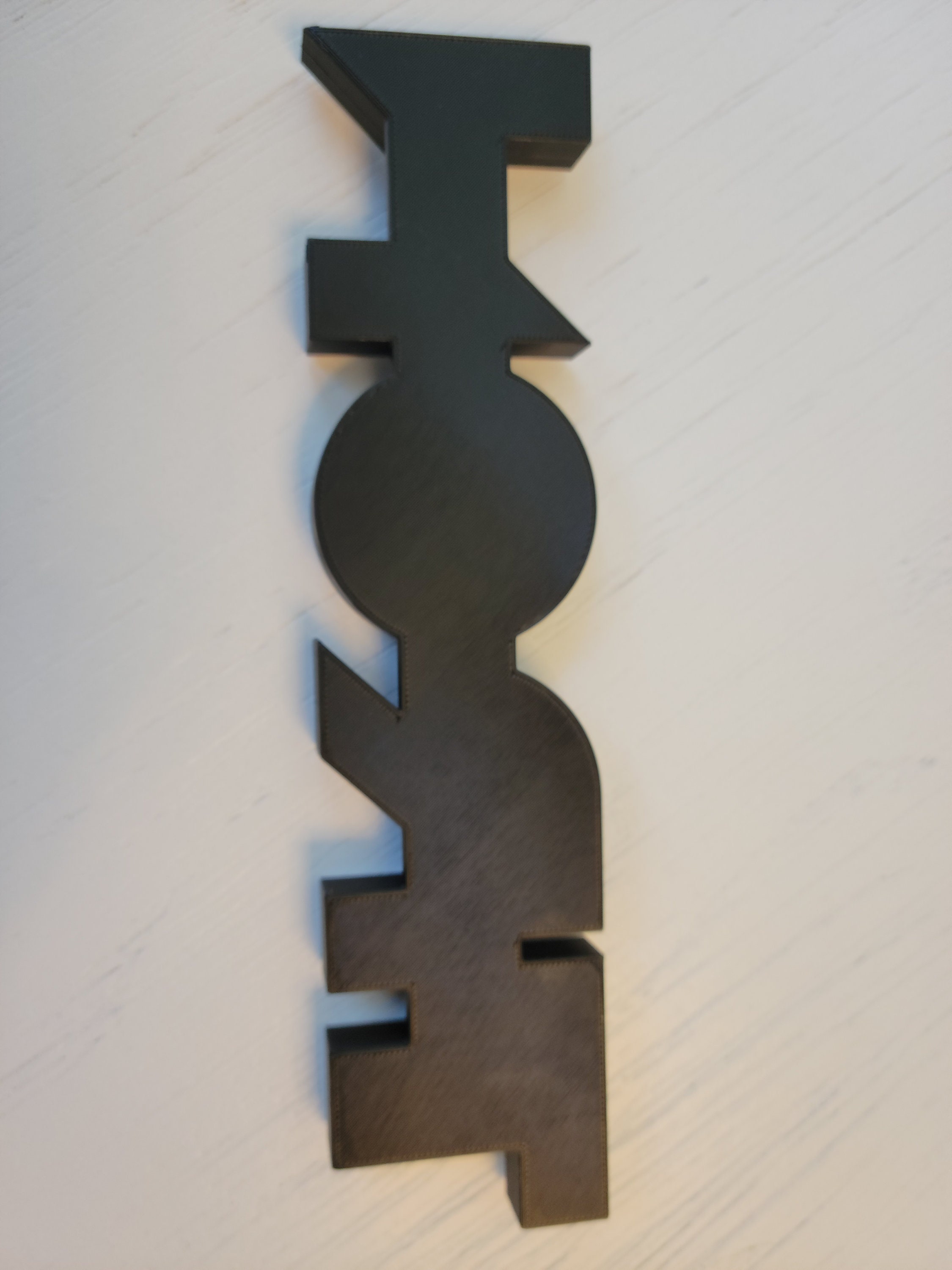 TRON Sign 3D Printed - Etsy