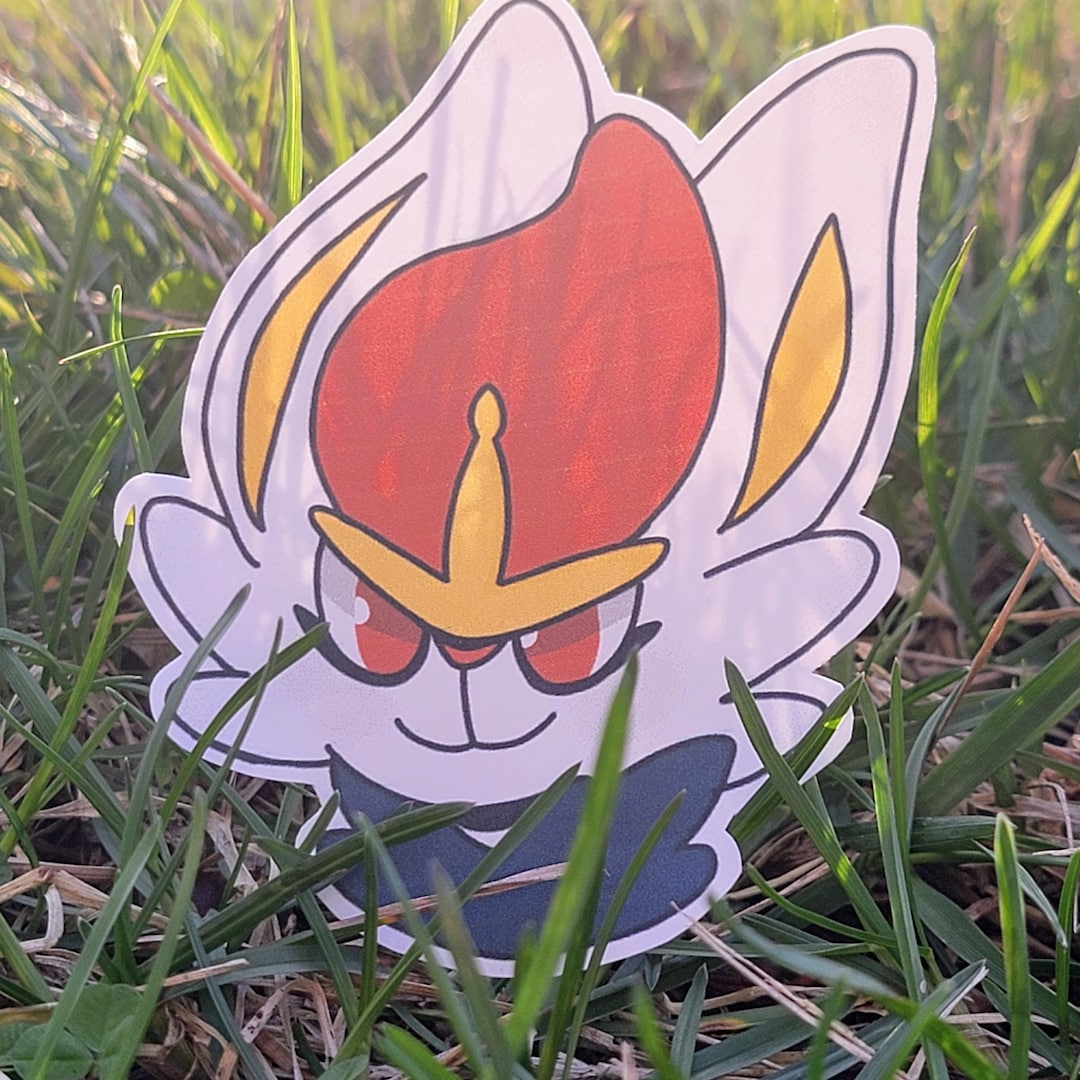 Cinderace Sticker|pokemon|sword and Shield|gen 8 - Etsy