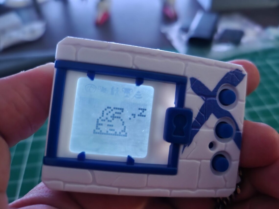 Digimon Virtual Pet Extended Back Shell for Rechargeable Battery - Etsy