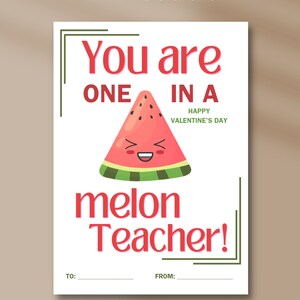 Printable Fruit Classroom Valentine's Cards for Kids & Adults ...