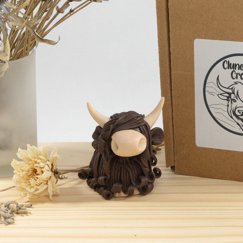 Clay Cow - Etsy