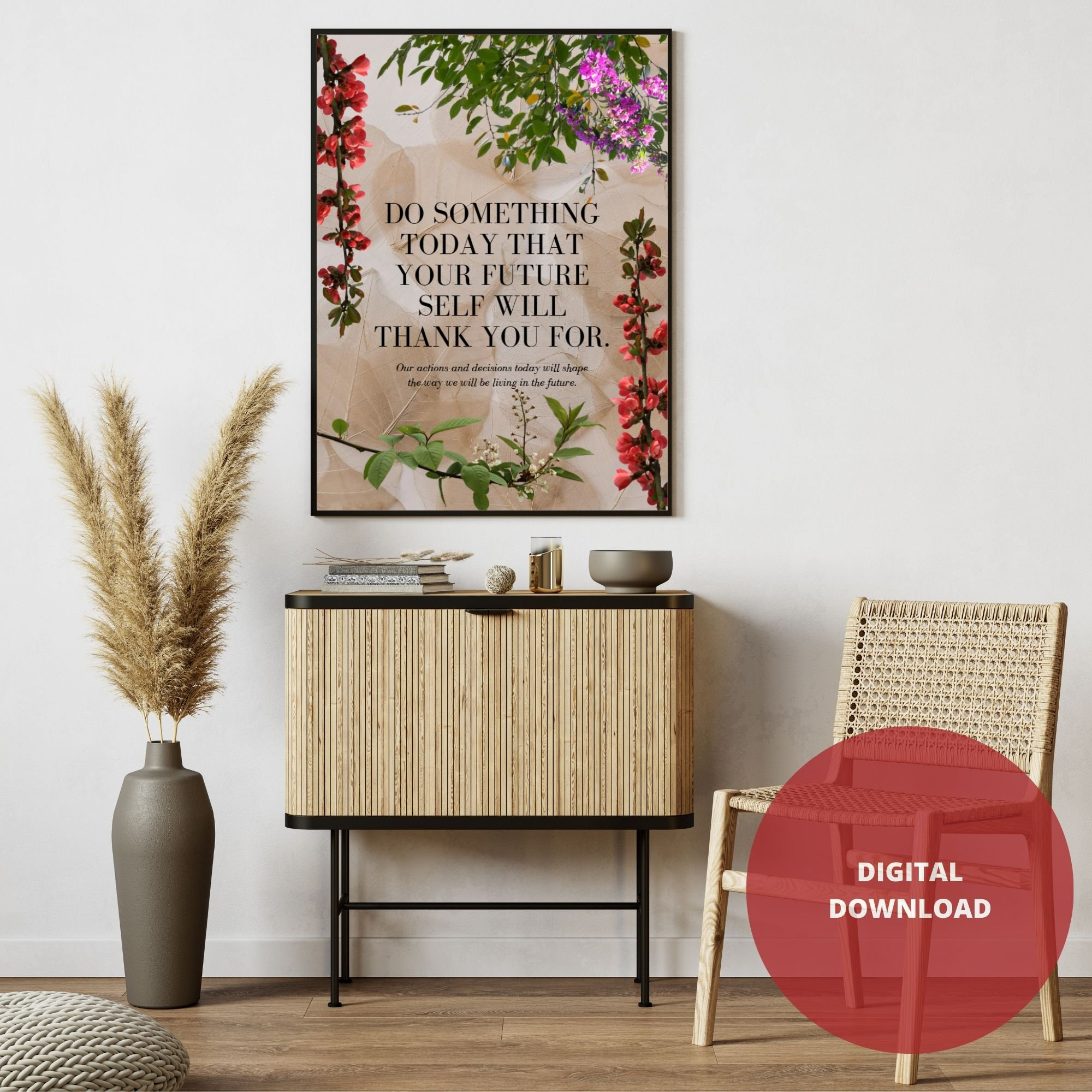 Setting Goals for the Future Wall Art Printable - Etsy