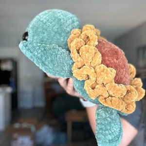 Frankie the Flower Turtle Crochet **PATTERN** Not a Finished Product ...