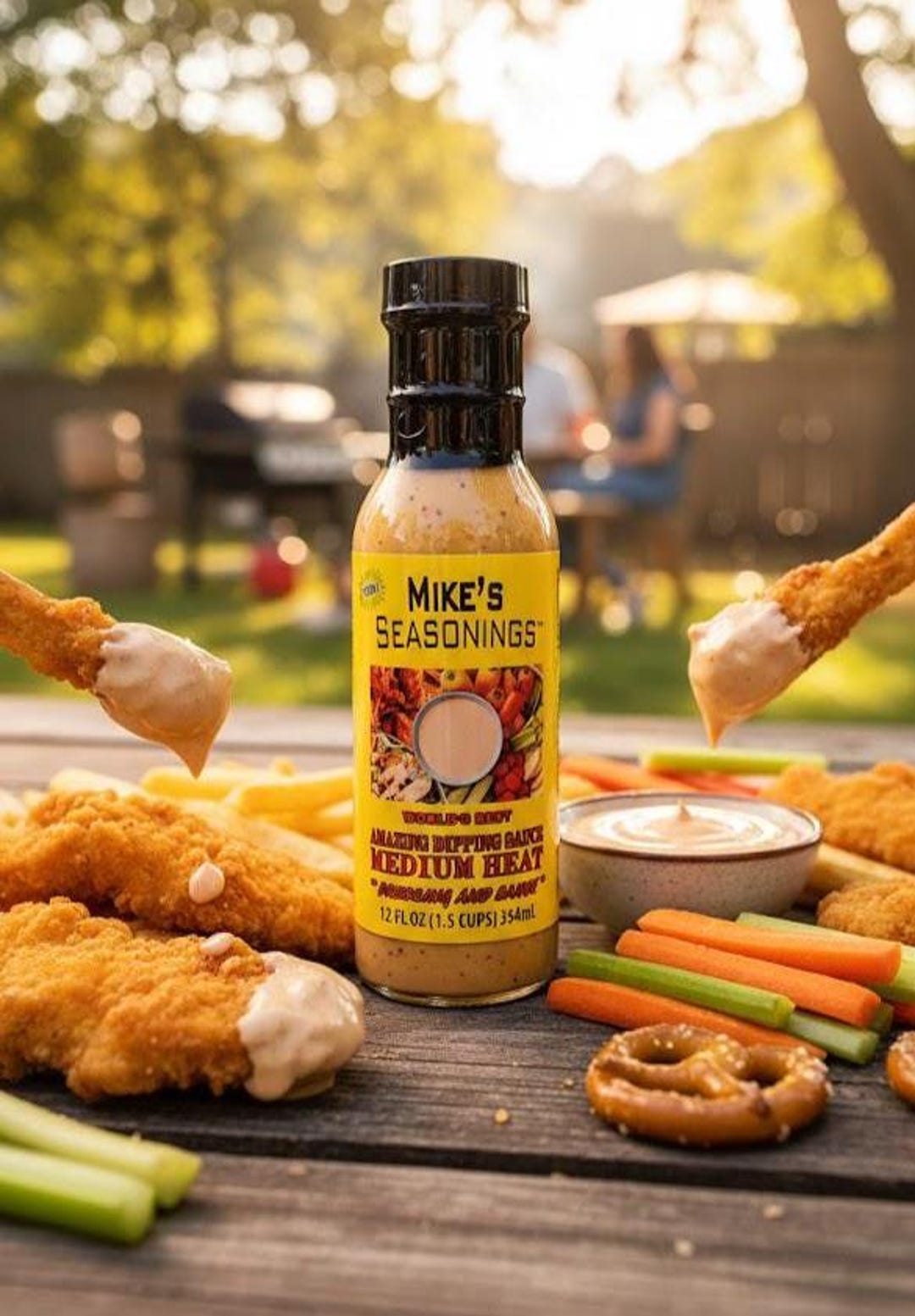 Mike's Seasonings "amazing Dipping Sauce" Medium Heat - Etsy