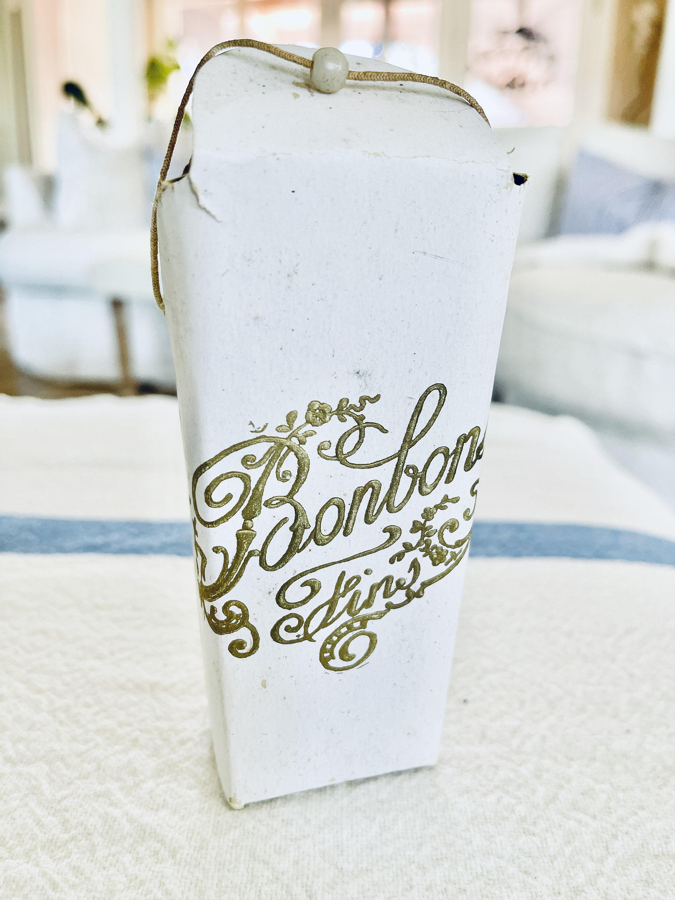 Vintage French Bon Bon Fin Candy Box - Etsy