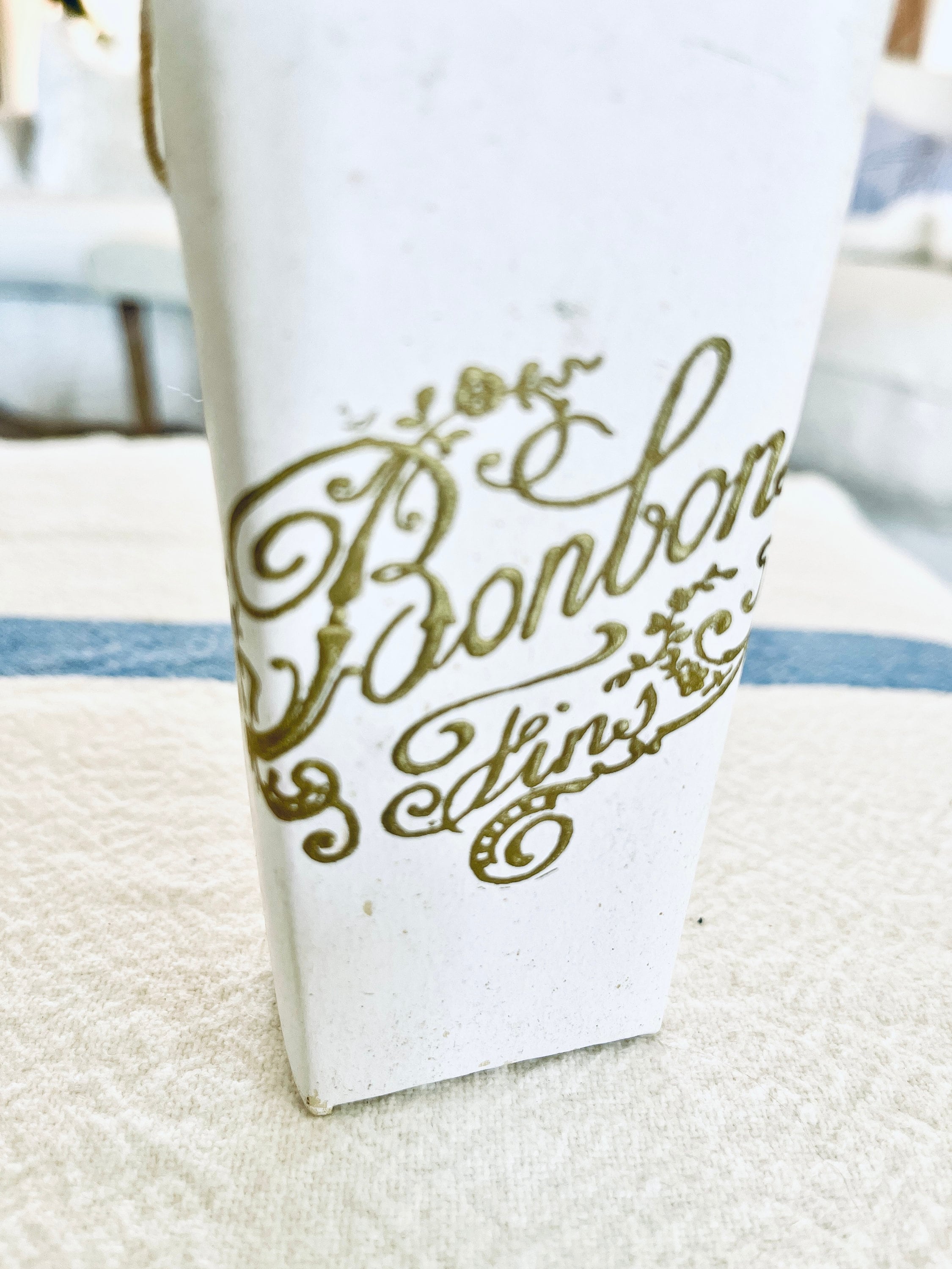 Vintage French Bon Bon Fin Candy Box - Etsy