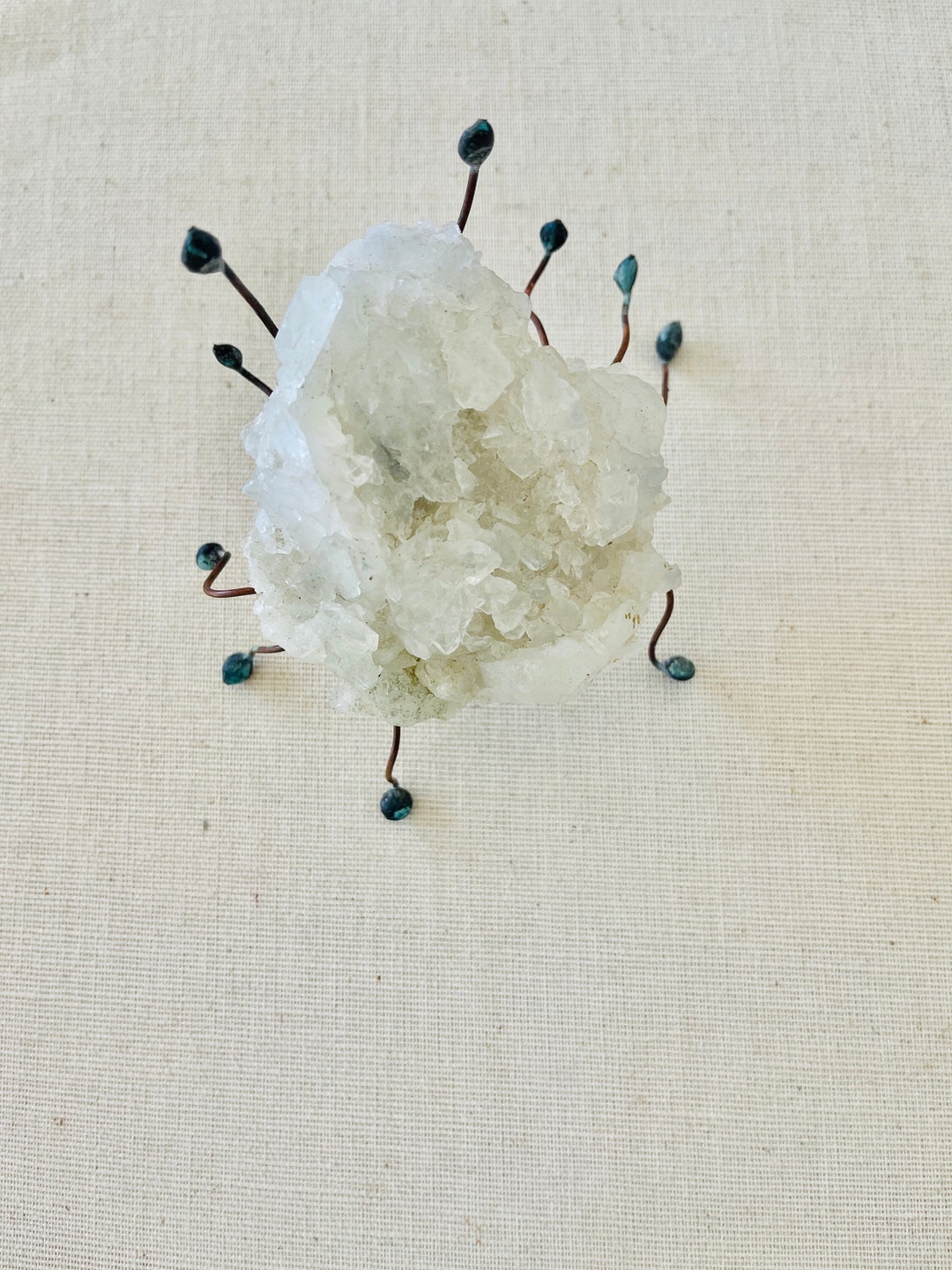 Vintage Handmade Crystal Quartz Bug - Etsy