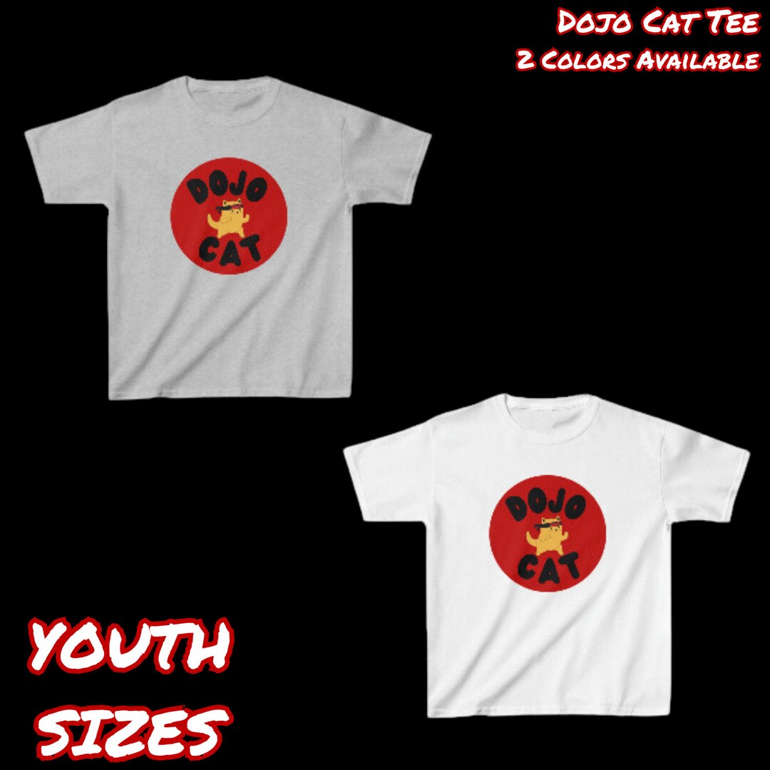 Dojo Cat Kids Tee - Etsy