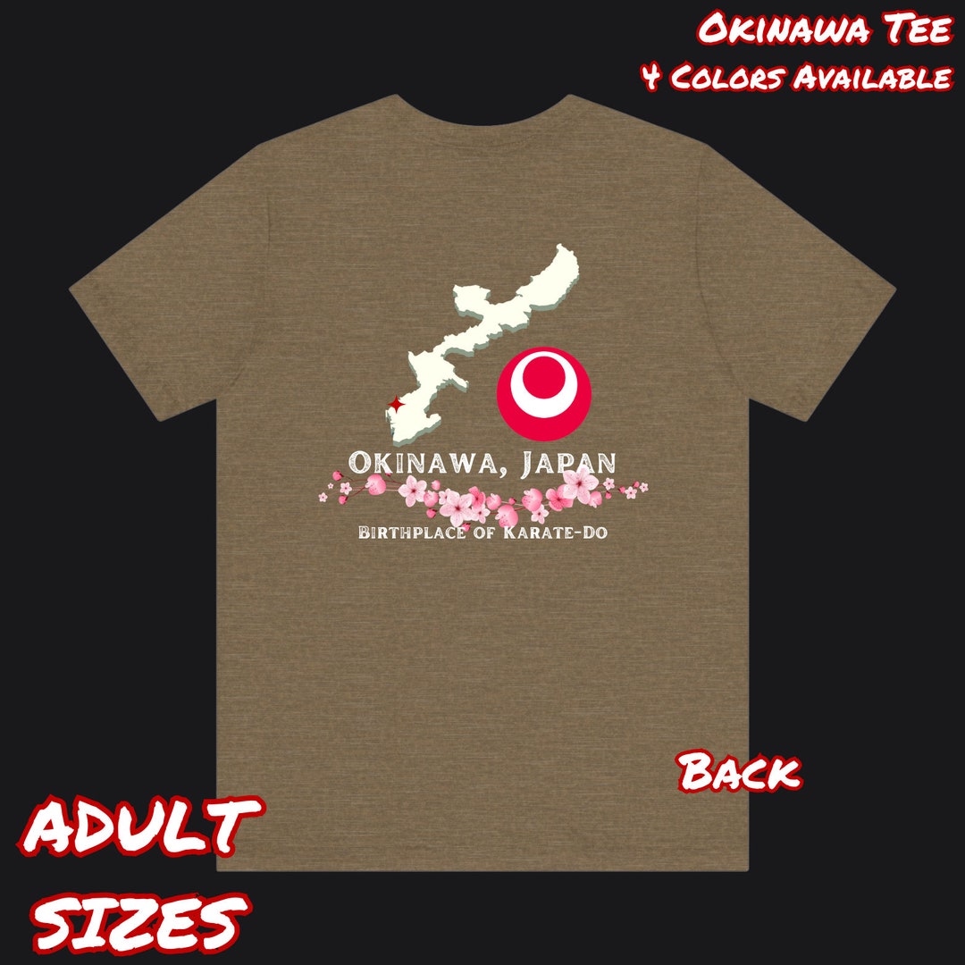 Adult Isshinryu Okinawa Cherry Blossom Tee - Etsy