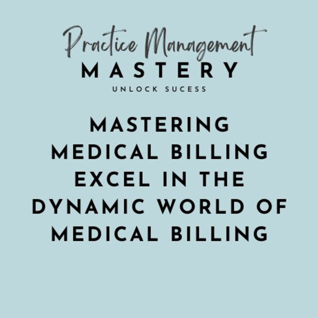 Mastering Medical Billing Equips Readers With the Knowledge - Etsy
