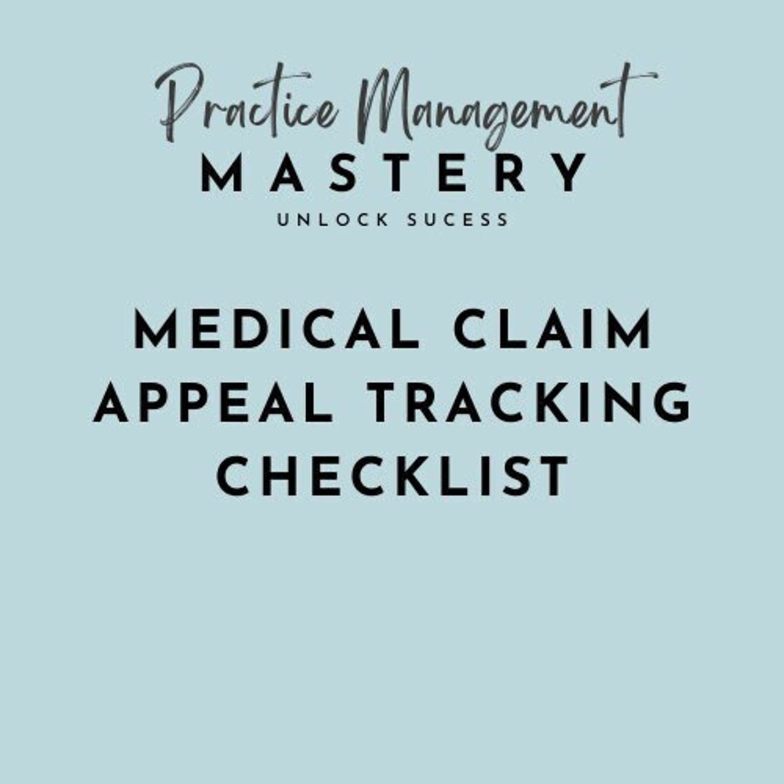 Comprehensive Medical Claim Appeal Checklist Digital Download - Etsy