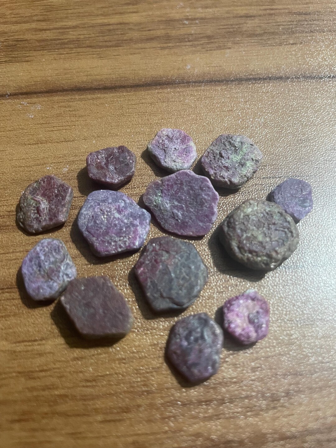 Rough Hexagonal Ruby - Etsy