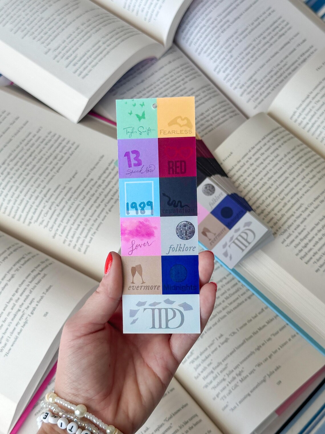 Eras Tour Inspired Bookmark - Etsy