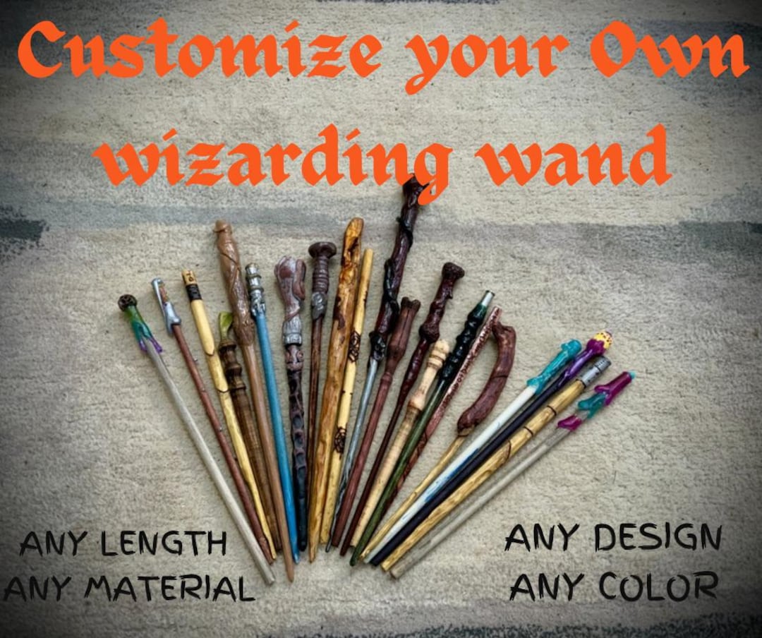 Custom Harry Potter Wands, Create Your Own One of a Kind Wand by ...