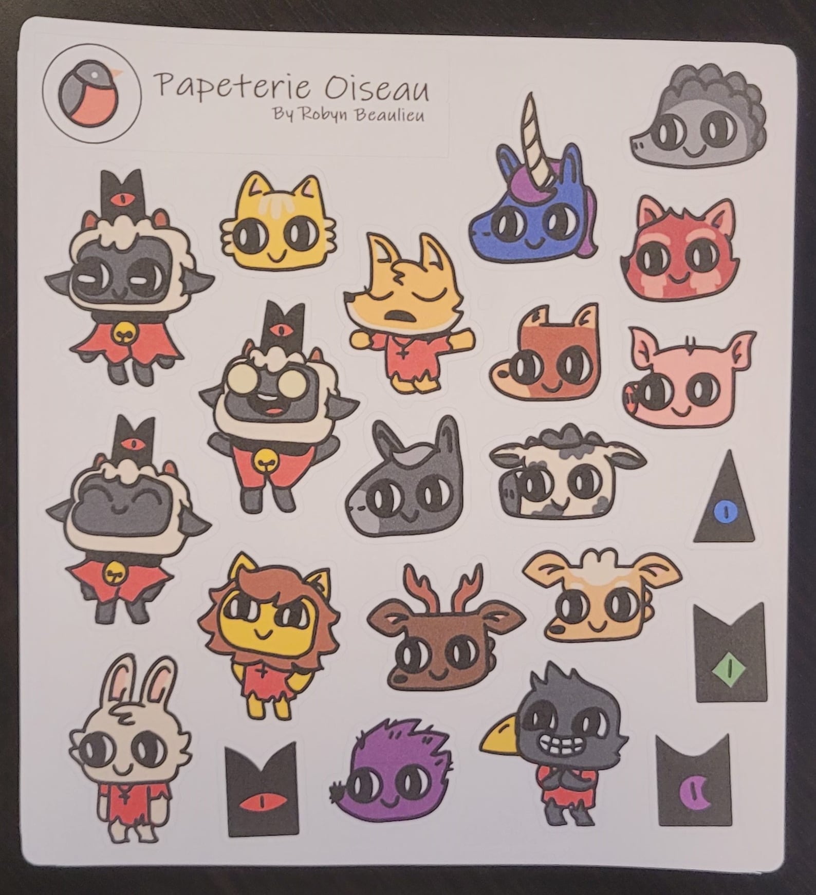 Lamb - Sticker Set (inspired by Cult of the Lamb) - Etsy