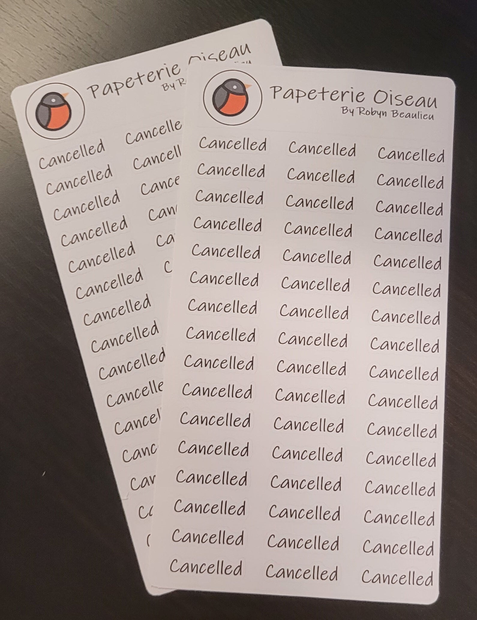 Cancelled - Sticker Sheet - Etsy