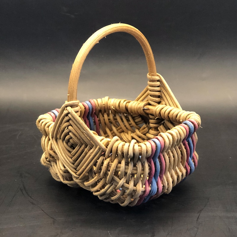 Primitive Mini Basket - Etsy