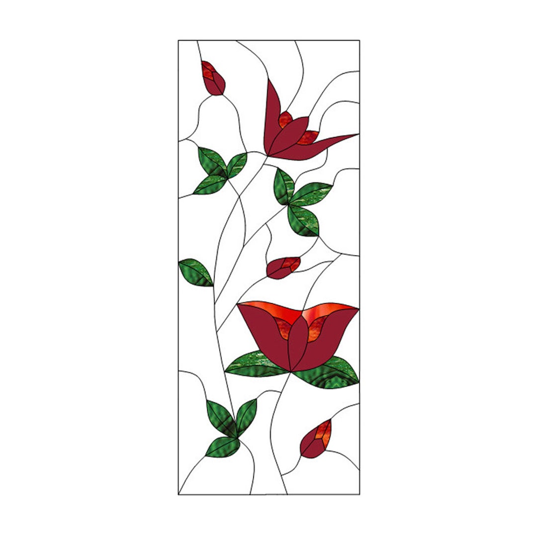 Tiffany Pattern Floral Panel width 60 Cm X High 150 Cm - Etsy