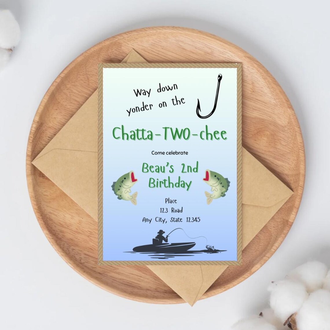 Chatta-two-chee Birthday Invitation Template - Birthday Party Invite ...