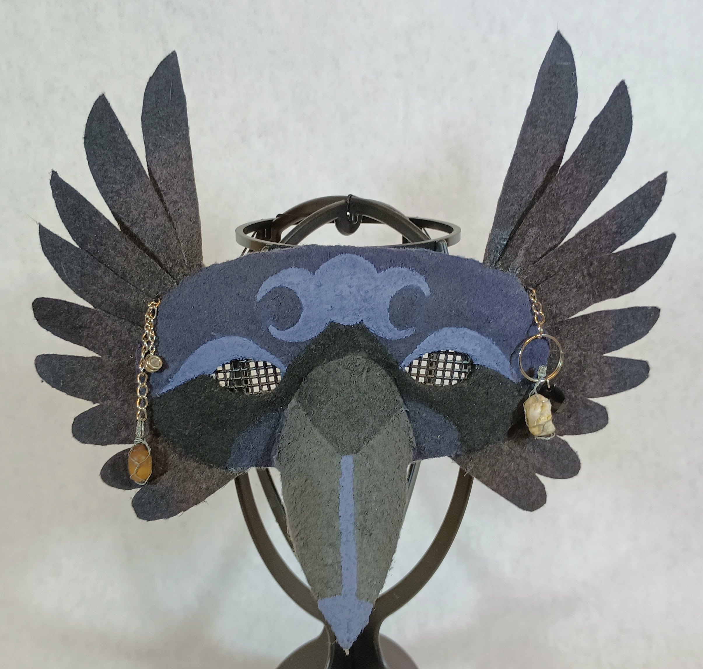 Raven Therian Bird Mask - Etsy