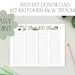 Printable First 100 Foods List| INSTANT DOWNLOAD | for Baby-led Weaning ...
