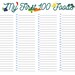 Printable First 100 Foods List| INSTANT DOWNLOAD | for Baby-led Weaning ...