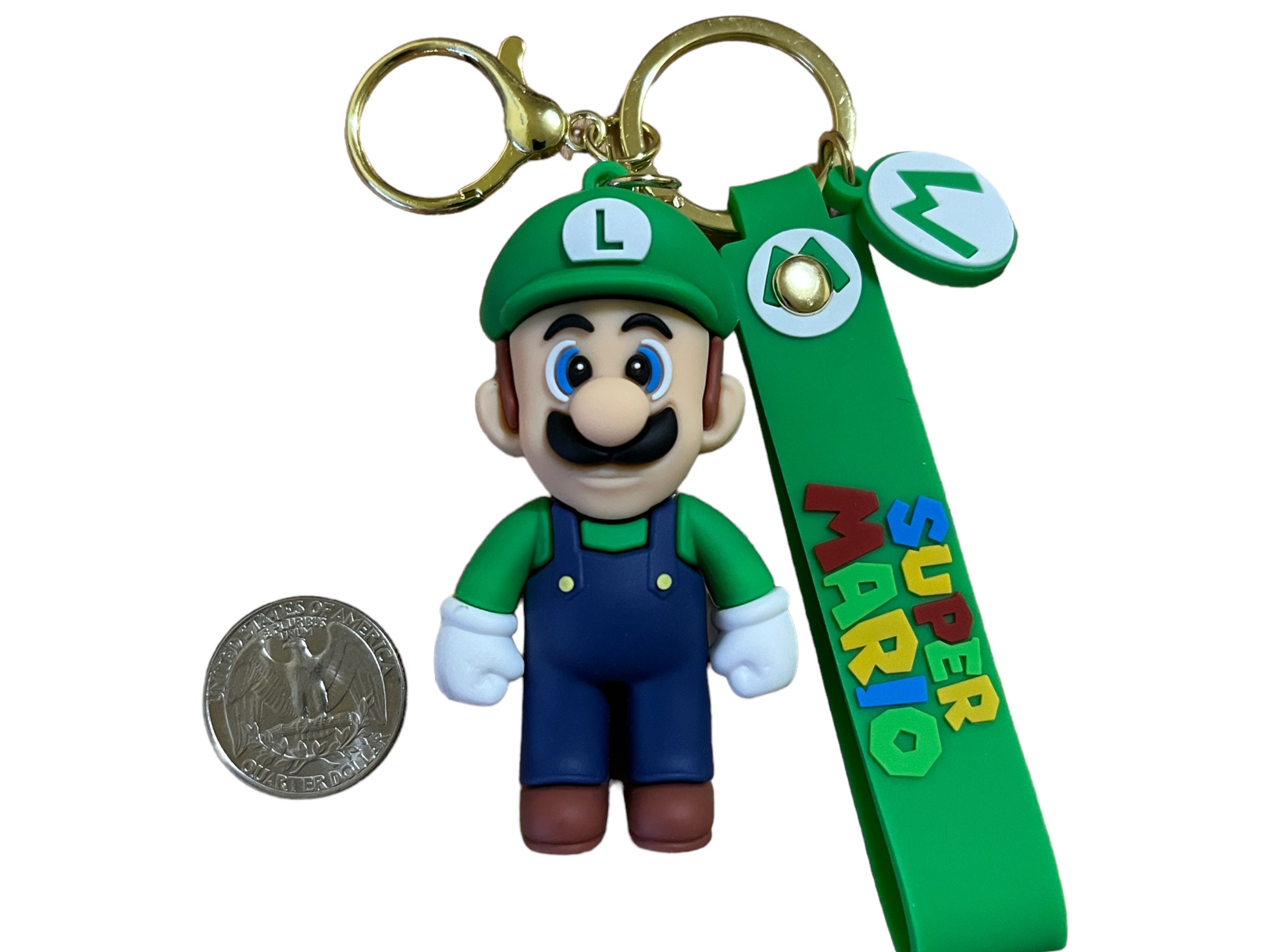 Nintendo Super Mario Keychain Adorable Cute Keyring Cool Funny ...