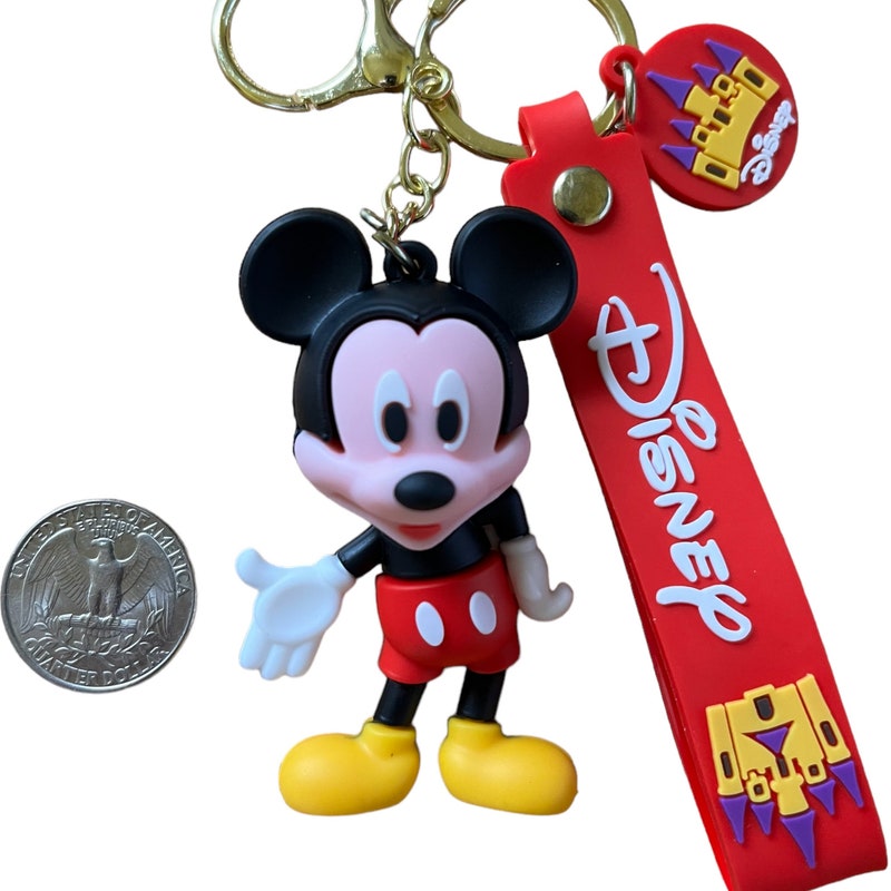 Mickey Mouse Keychains - Etsy