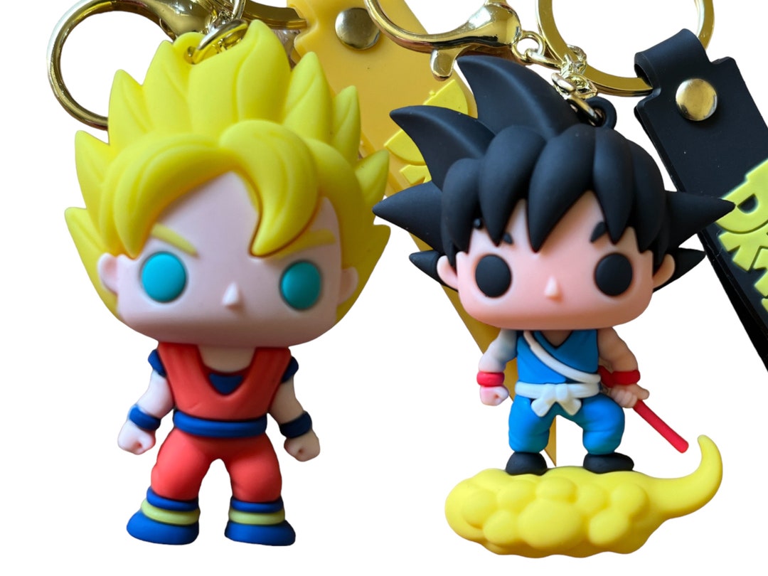 Dragon Ball Keychain Goku Vegeta Keychain Bag Pendant Car - Etsy