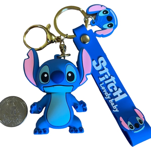 Stitch Keychain - Etsy