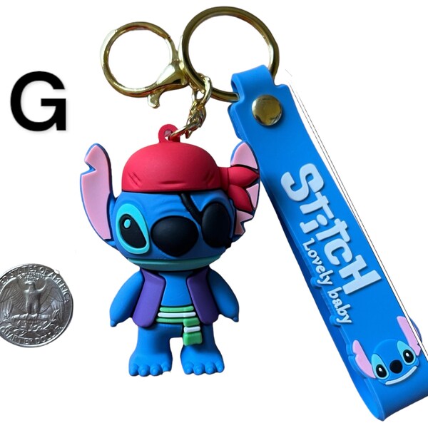 Stitch Keychain - Etsy