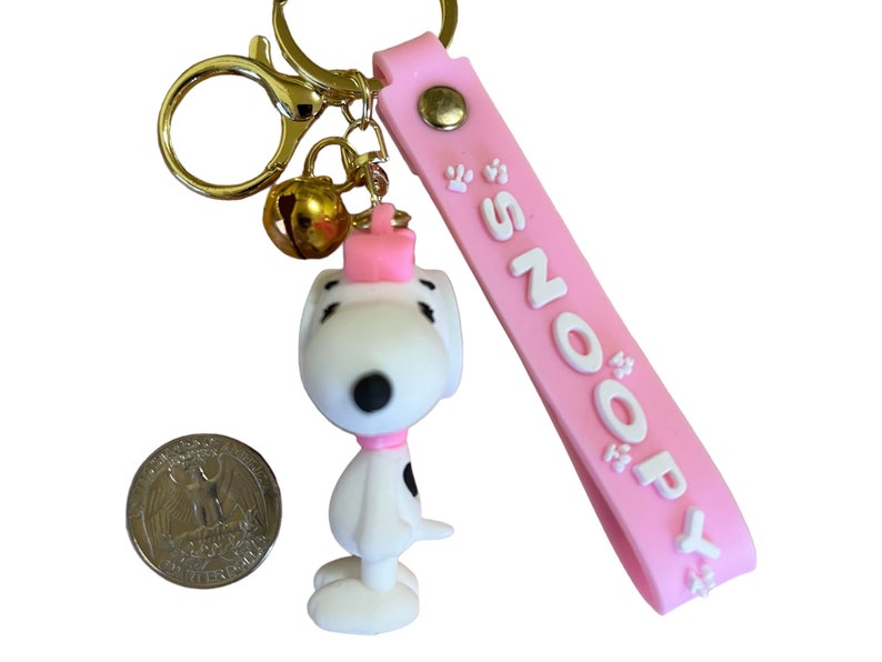 Snoopy and Charlie Brown Keychain Lanyard Id Card Holder Handmade ...
