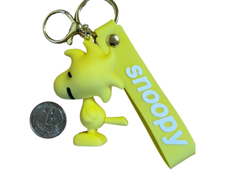 Snoopy and Charlie Brown Keychain Lanyard Id Card Holder Handmade ...