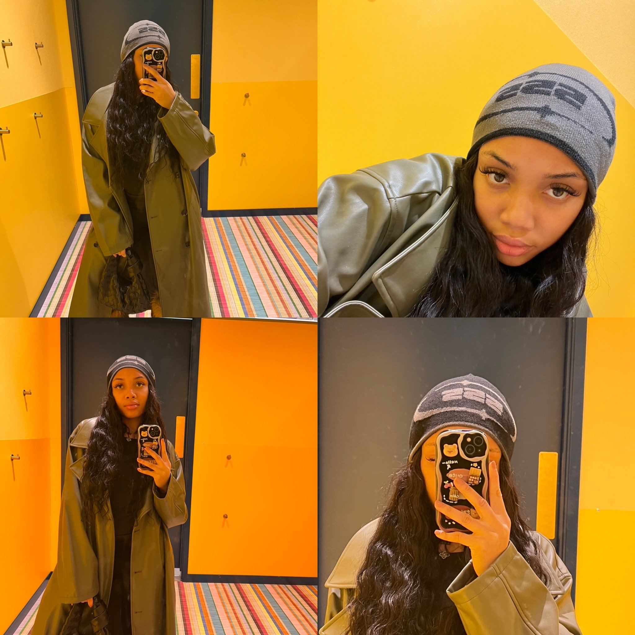 Reversible 2 in 1 Y2K Beanie, My Brand, Y2K Streetwear Beanie, Urban ...