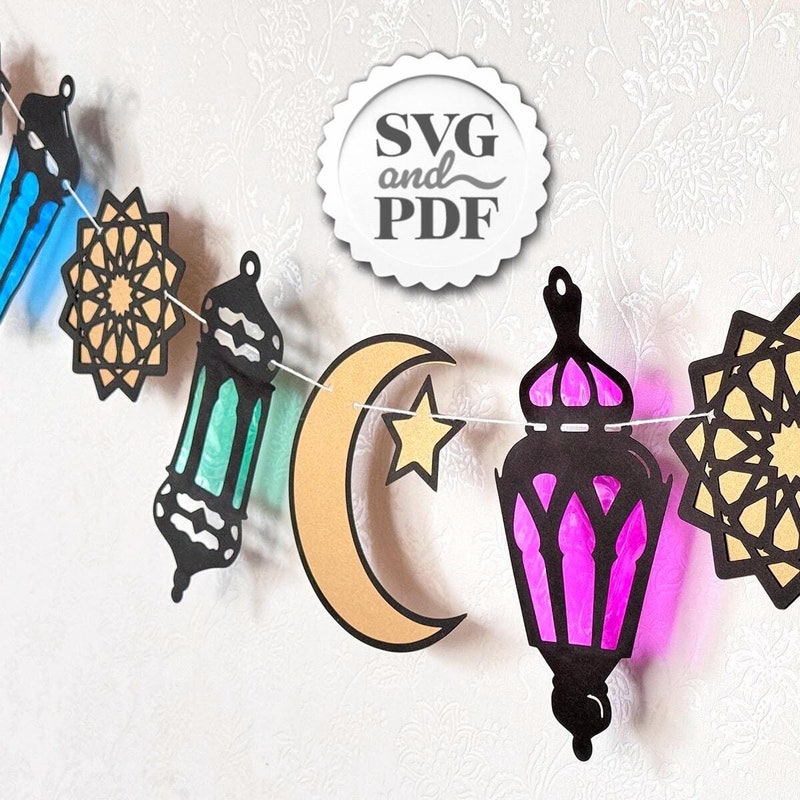 Ramadan Lantern Svg - Etsy