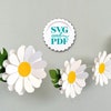 Daisy Chain SVG Garland / Floral Party, Baby Shower, Wedding, Gift ...