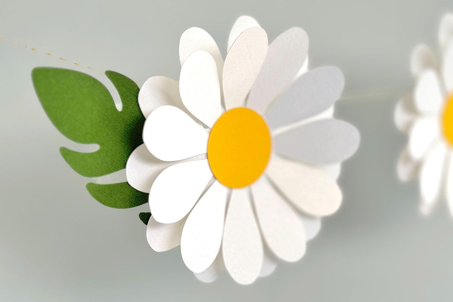 Daisy Chain SVG Garland / Floral Party, Baby Shower, Wedding, Gift ...