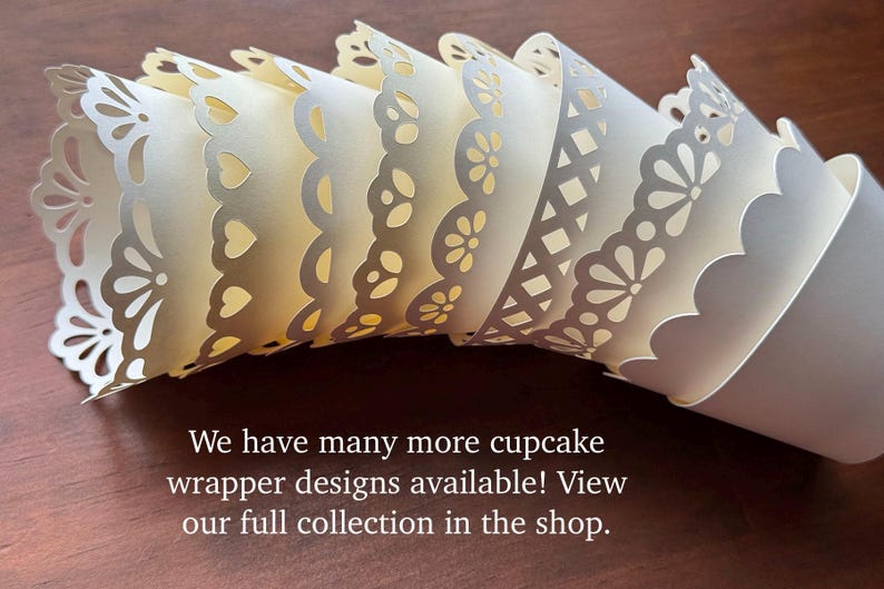 Fiesta Bloom Cupcake Wrapper SVG / Papel Picado Wedding, Baby Shower ...