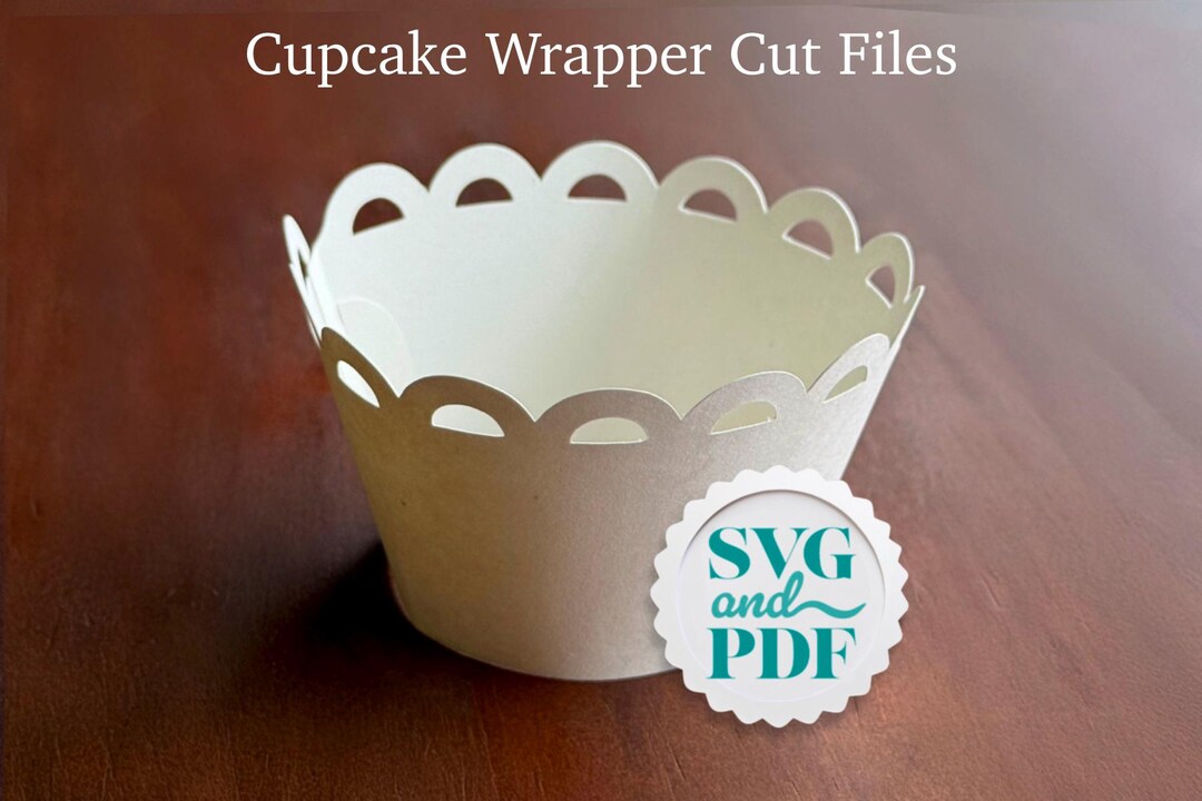 Arched Cupcake Wrapper SVG / Papel Picado Wedding, Baby Shower Fiesta ...