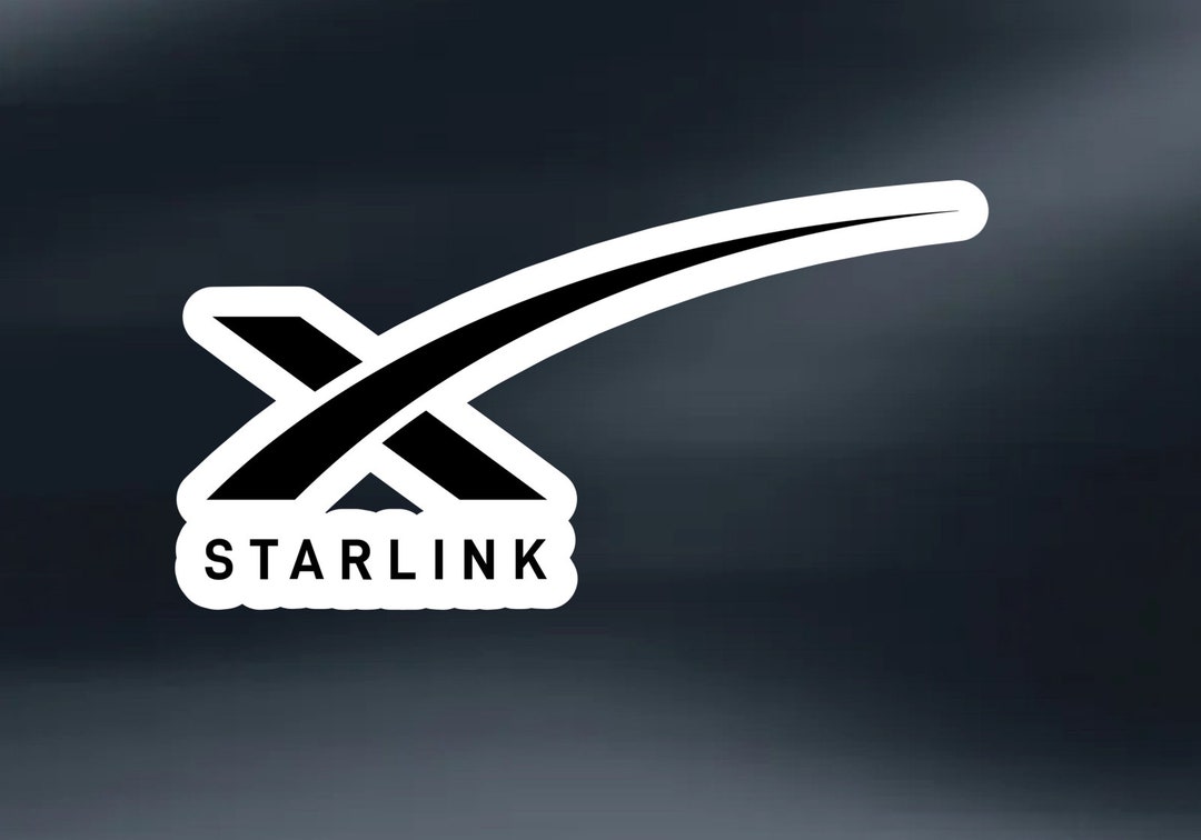 Spacex Starlink Vinyl Decal Sticker 3inx3in - Etsy