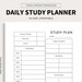Exam Tracker Printable, Exam Performance Log, Student Planner, Study ...