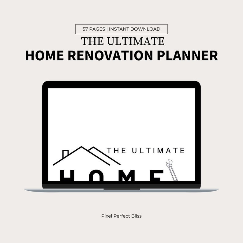 The Ultimate Home Renovation Planner, Home Improvement Budget, House ...