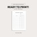 Assignment Tracker Printable, Homework Tracker Sheet, Student Planner ...