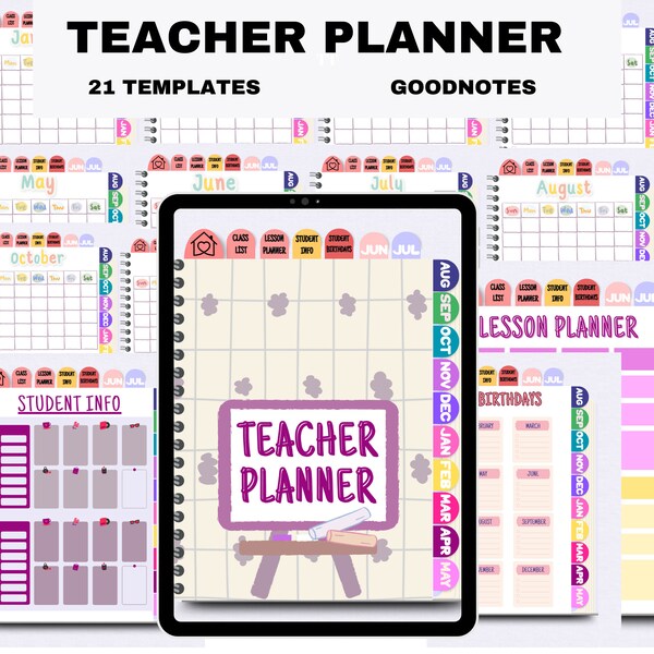 2024 2025 Teacher Planner - Etsy