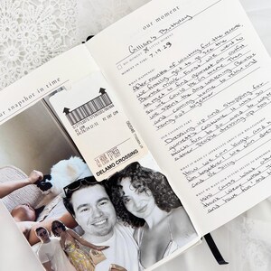 Couples Memory Book, Record Your Big & Little Moments | Couple Gift ...