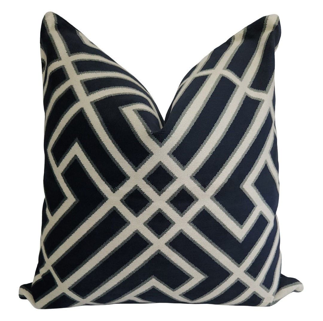 The Jeffery Pillow, High End Pillow, Designer, Decorative Pillow, Euro ...