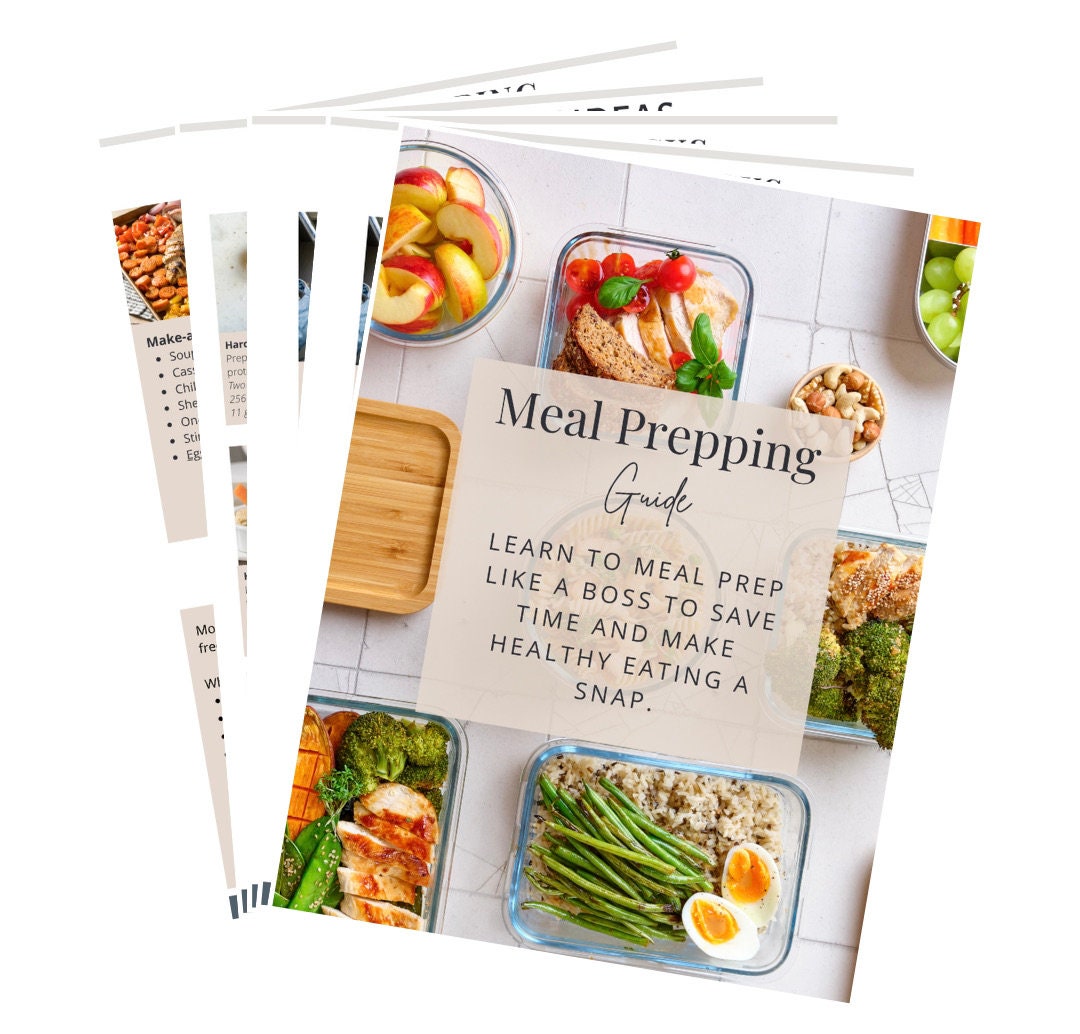 Canva Templates for Health Coaches: Customizable Recipe Pack, Meal Plan ...