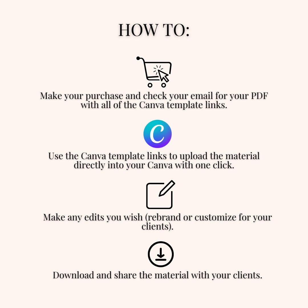 Canva Templates for Health Coaches: Customizable Recipe Pack, Meal Plan ...