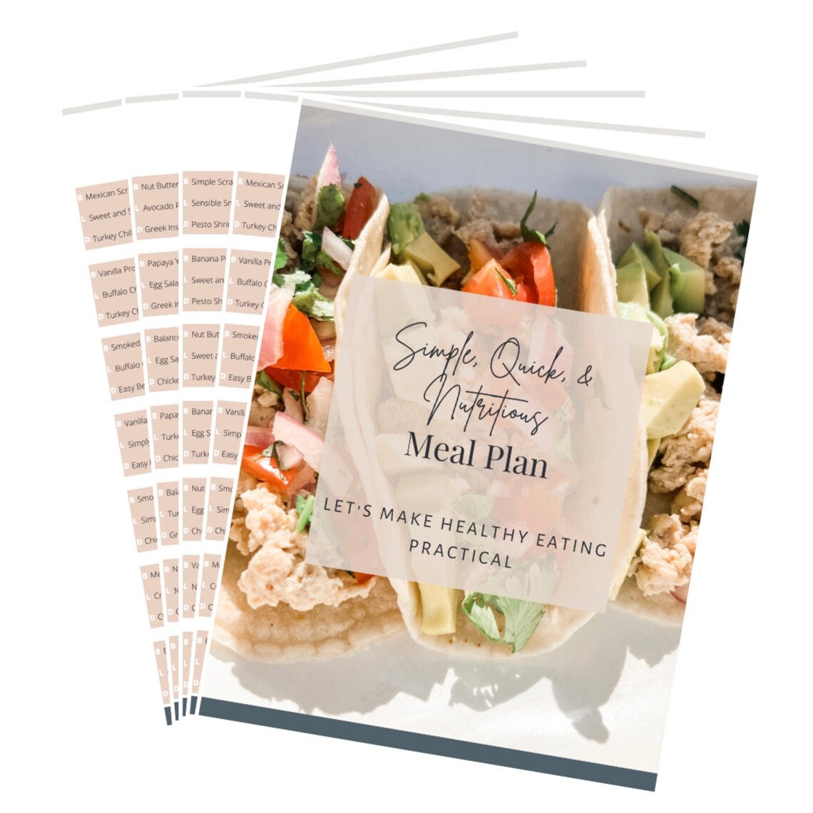 Canva Templates for Health Coaches: Customizable Recipe Pack, Meal Plan ...